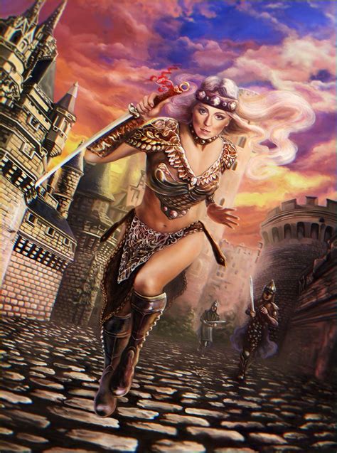 Valeria By Vilenchik ~ Sandahl Bergman Conan The Barbarian Conan The