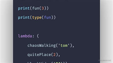 用python写多行lambda函数的方法 掘金