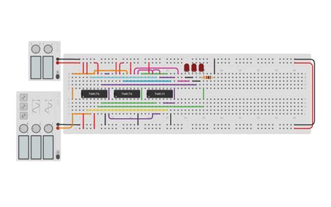 Circuit Design Lab 13 B Synchronous Series Counter Tinkercad