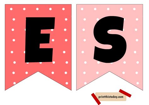 Free Printable Cute Happy Valentines Day Banner