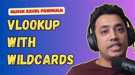 Using Wildcards With Vlookup Partial Lookup Youtube