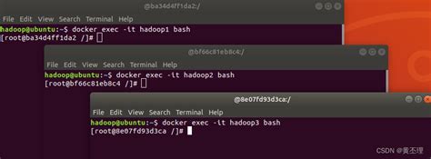 零基础 用docker搭建hadoop集群hadoop Docker Csdn博客