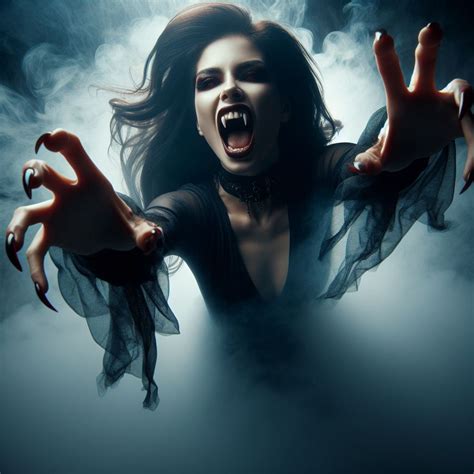 Female Vampire Coming From The Mist 010 By Mrpsycho2000 On Deviantart