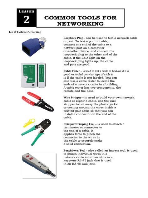 Tools For Cabling Pdf Electrical Connector Equipment