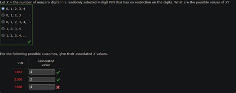Solved Let X The Number Of Nonzero Digits In A Randomly Chegg Com