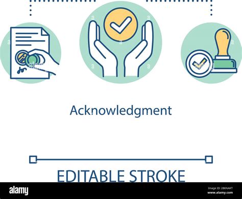 Acknowledgement Symbol