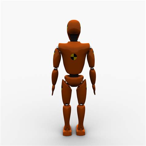 Crash Test Dummy 3d Model 99 Obj Ma Free3d