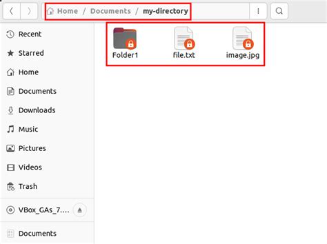 How To Remove The Lock Symbol From Files And Directories In Linux
