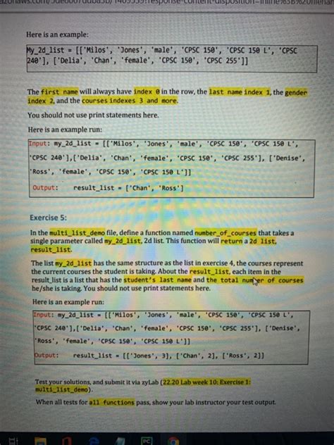 Solved Hi I Have To Complete This Python Lab As A Homework