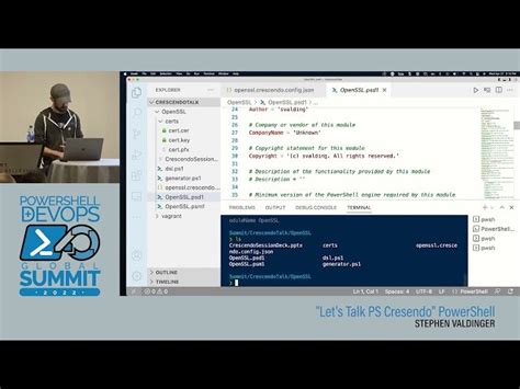 Free Video Lets Talk Powershell Crescendo Powershell Summit 2022 From Confreaks Class Central