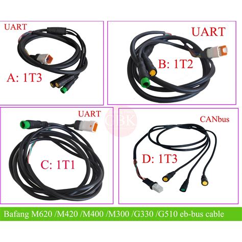 Bafang M620 M420 M400 M300 G330 G510 Eb Bus Display Cable For Replacement Bbs