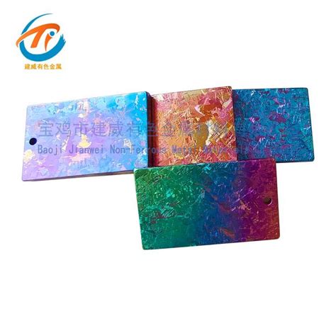 Crystallized Titanium Rods Crystals Pattern Titanium