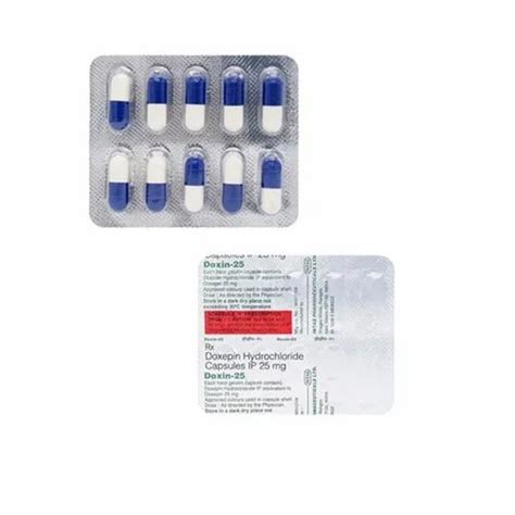 25mg Doxin Doxepin Capsule At ₹ 77strip Doxepin Capsules In Nagpur