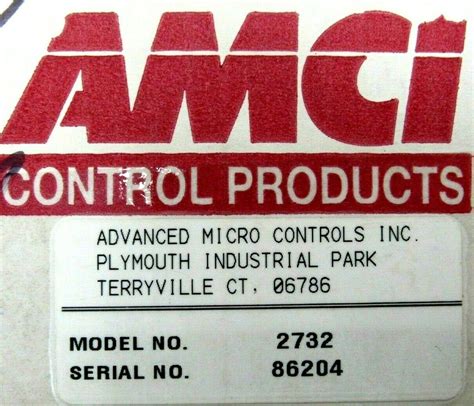 New Amci 2732 Resolver Controller Sb Industrial Supply Inc