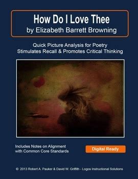 How Do I Love Thee By Elizabeth Barrett Browning Annotation Organizer
