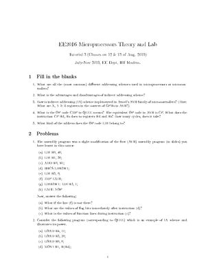 Handwritten Notes Microprocessor Characteristics Microprocessor Theory Studocu