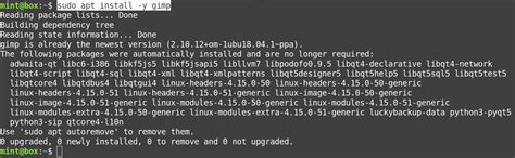 Update Gimp 28 To Latest Gimp 210 On Linux Mint 19x And Ubuntu 18x Geekylane