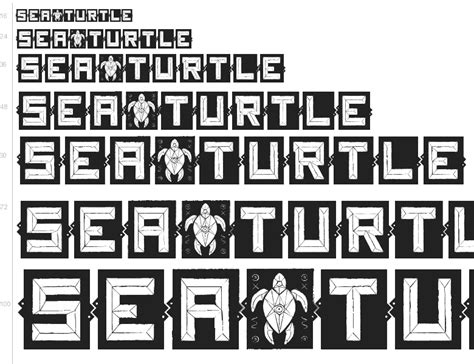 Free Font Seaandturtle By Qkila