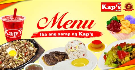 Menu Kaps Tapsi