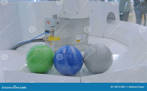 robot automatically sorting garbage stock video video of exhibition ecology 100157861