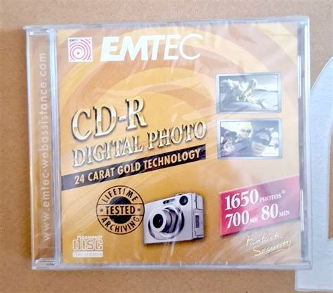 Płyta Cd Emtec Gold Digital Photo Cdr Warszawa Kup Teraz Na Allegro