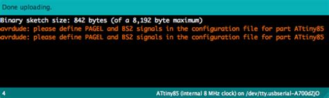 Programming The Attiny With An Arduino The Wandering Engineer