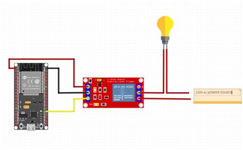 Light Bulb Control Using IoT ESP IoT Control Project