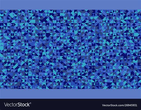 Geometrical Abstract Mosaic Triangle Pattern Vector Image