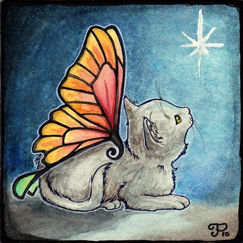 662 Best Cats With Wings Images On Pinterest Cat Art Drawings And Kitty