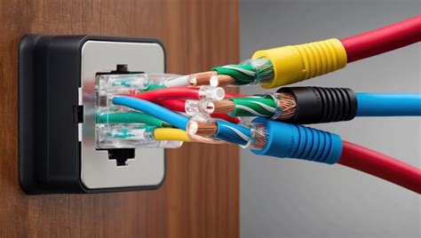 Close Up Of Various Cables And Connectors Ideal For Technology And Wiring Themes Premium Ai