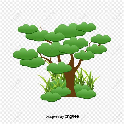 Cartoon Trees Branches Tree Braches Forest Cartoon Clipart Trees