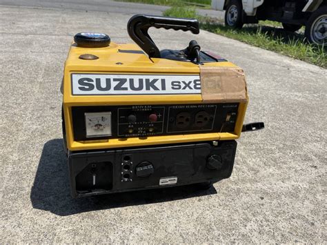 Yahoo オークション スズキ ポータブル発電機 Sx800r Suzuki 混合ガ