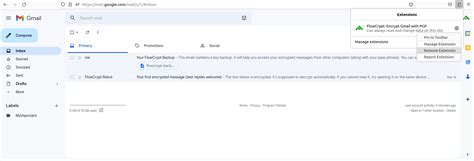 Uninstall Flowcrypt Browser Extension Flowcrypt Docs