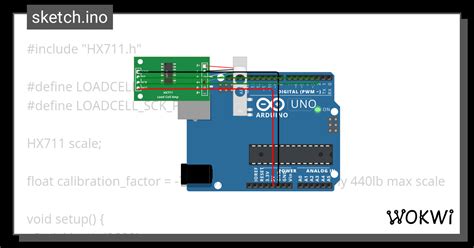 Loadcell Wokwi Esp32 Stm32 Arduino Simulator