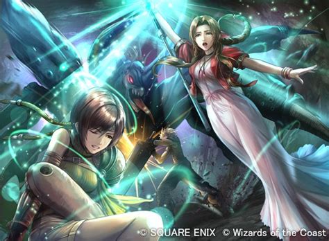 Hokuyuu Aerith Gainsborough Cloud Strife Yuffie Kisaragi Final