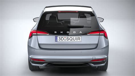 Skoda Scala 2024 3d Model By Squir