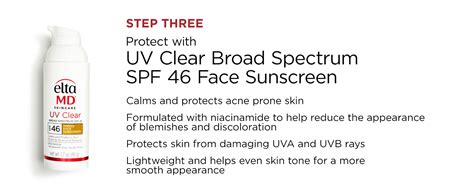 Eltamd Uv Clear Face Sunscreen Spf 46 Oil Free Sunscreen