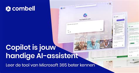 Microsoft 365 Copilot De Ai Assistent Voor Word Excel Etc Combell