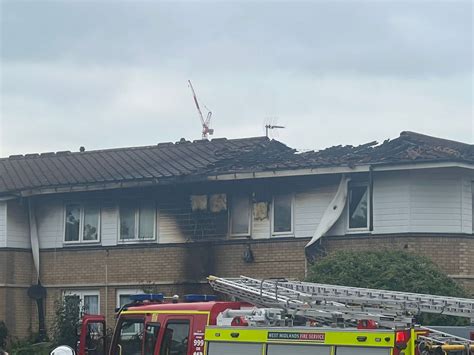 Highgate Fire Pictures From The Scene In Kemble Croft Birmingham Live