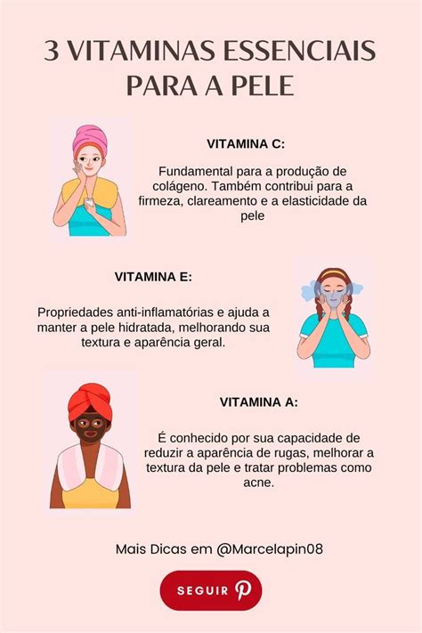 Vitaminas Para Pele Vitamina C No Rosto Benefícios Da Vitamina E
