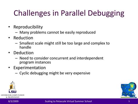 Ppt Parallel Debugging Techniques Powerpoint Presentation Free