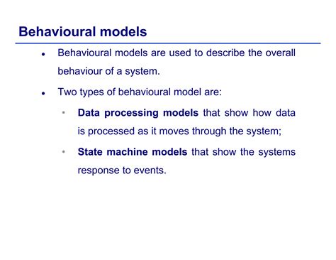 Unit 4 Software Engineering System Model Notes Pdf
