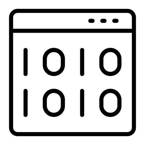 Data Patterns Line Icon Design 45844006 Vector Art At Vecteezy