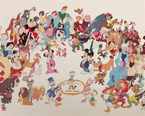 Disney Characters Gallery Artofit