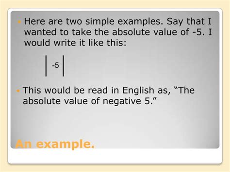 absolute value tutorial ppt