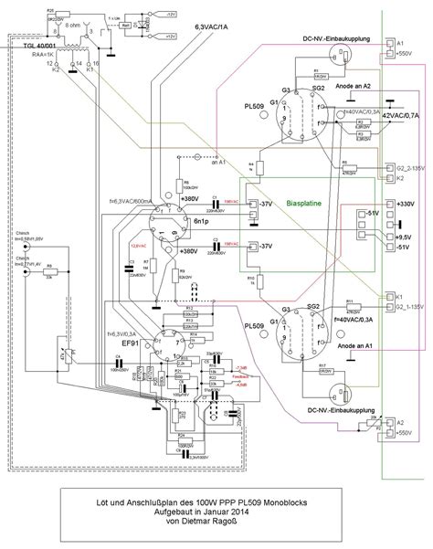 100w Pl509 Circlotron Ppp Endstufe Als Monoblock Von Dietmar Ragoß