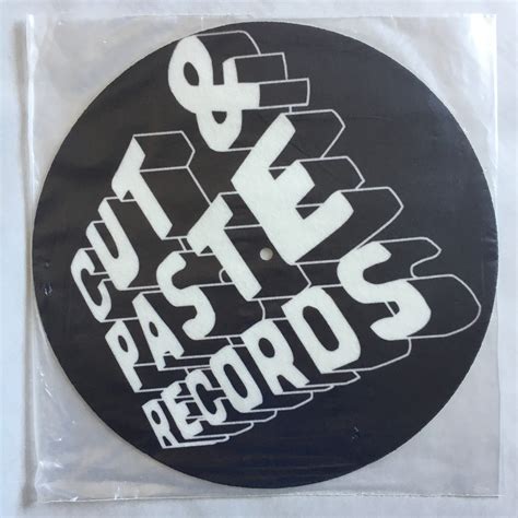 Slipmat Cut And Paste Logo Cut And Paste Records