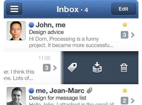 Sparrow Mail App Review For Iphone Every Interaction