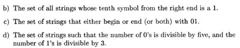 Solved Exercise 2 2 5 Give Dfas Accepting The Following