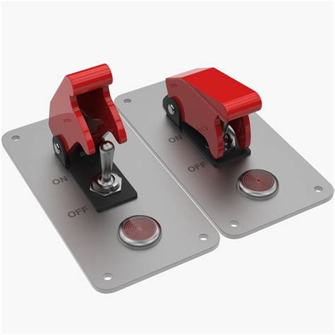 toggle switch button 3d turbosquid 1244328